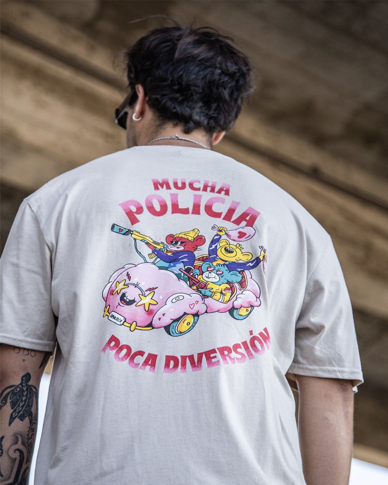 T-shirt Too Much Police, Not Much Fun